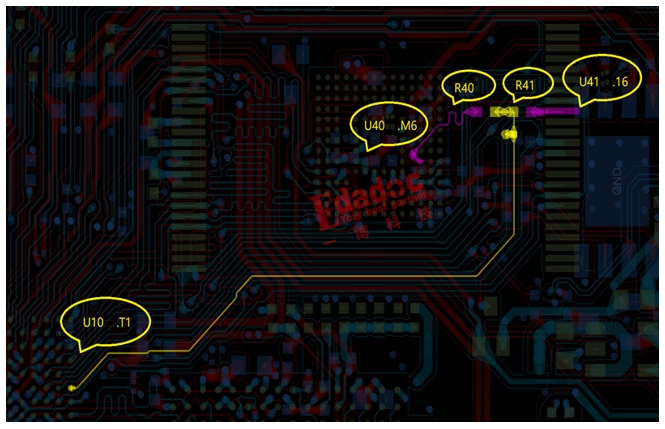 PCB设计-eMMC-NAND-Flash-T拓扑-示波器